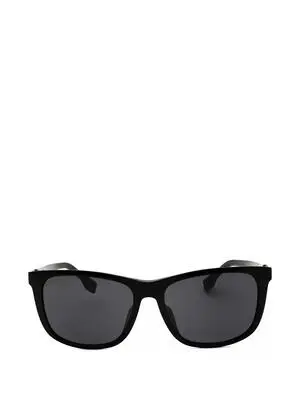 BOSS Rectangle-frame Sunglasses - Black