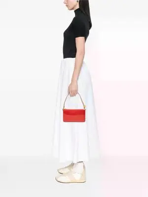 LOUIS VUITTON 2001 Monogram Vernis Pochette Lexington Shoulder Bag - Red