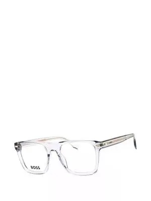BOSS Rectangle-frame Glasses - Grey