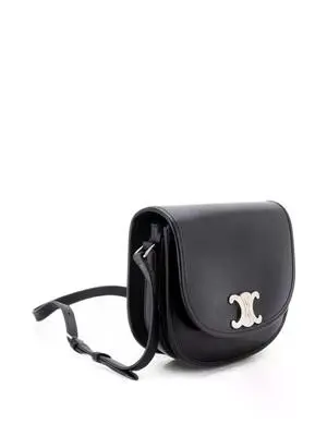 Celine Besace Triomphe Shoulder Bag Leather Medium Crossbody Bag