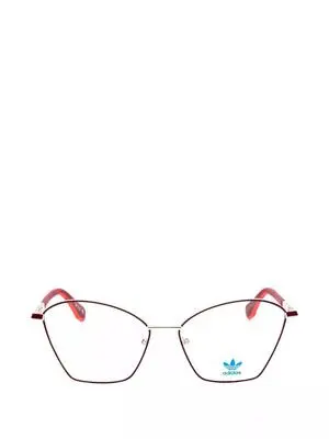 Adidas Or5070 Cat-eye Frame Glasses - Red