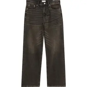 PACSUN Ryan Iii Overdye Baggy Straight Leg Jeans - Brown