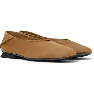 Camper Casi Myra Leather Flat - Black