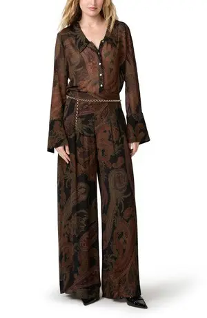 Paige Rosalinda Paisley Button-up Shirt