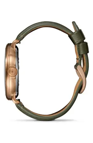Shinola Runwell Sub Second Leather Strap Watch