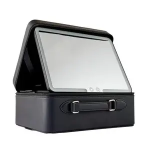 VANITY PLANET Baia All In One Compact Beauty Bag - Black