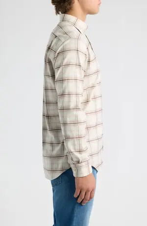 Johnnie-o Palisades Plaid Stretch Cotton Shirt