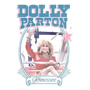 DOLLY PARTON Tennessee Portrait Short Sleeve T-shirt