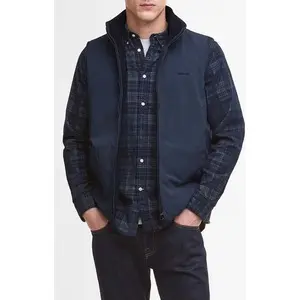 Barbour Reversible Fleece Gilet - Navy