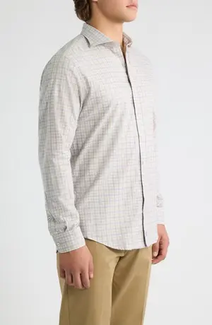 Johnnie-o Bayview Pane Long Sleeve Button Down Shirt