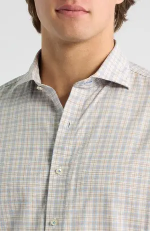 Johnnie-o Bayview Pane Long Sleeve Button Down Shirt