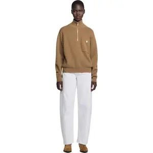 Sandro Wool And Cashmere Sweater - Camel