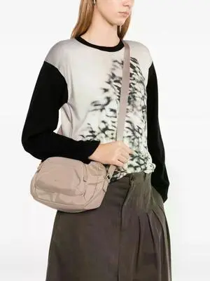 AGNES B. Logo-plaque Crossbody Bag