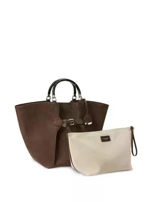 Ralph Lauren Pebbled Leather Tote Bag