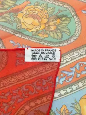 Hermès 1990-2010 Qalamdan Silk Scarf 90 Scarves