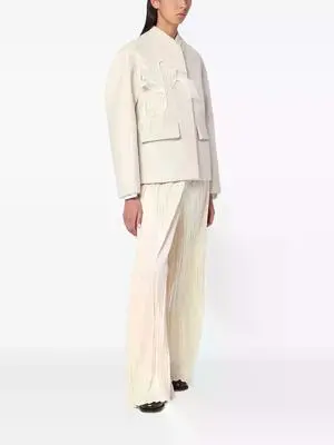 Mark Kenly Domino Tan Single-breasted Jacket