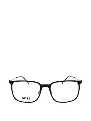 BOSS Rectangular-frame Glasses - Black