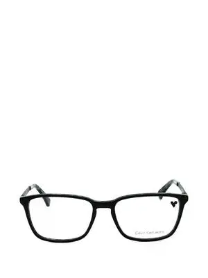 Calvin Klein Rectangle-frame Glasses - Black