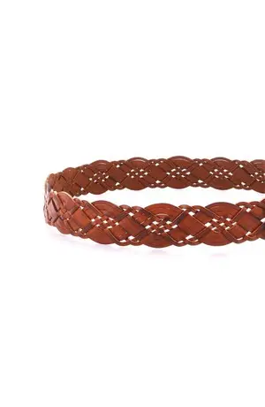 ROAN Alder Braided Belt - Tan