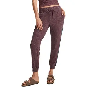 JOCKEY Organic Cotton Stretch Lounge Jogger - Currant Heather