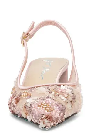 Betsey Johnson Myron Slingback Pump - Blush