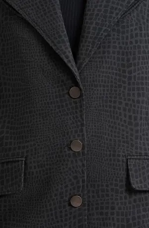 Wrangler Croc Embossed Blazer