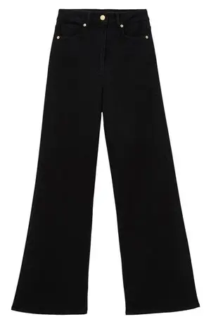 REISS Jas High Waist Wide Leg Jeans