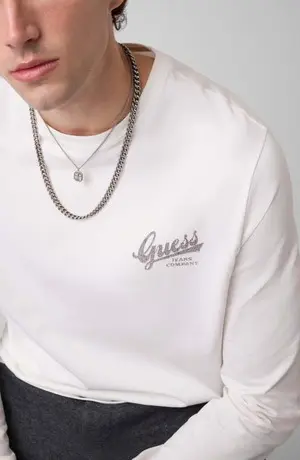 Guess Jean Co. Long Sleeve Graphic Tee