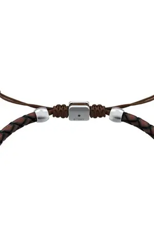 Fossil Machine Leather Bracelet