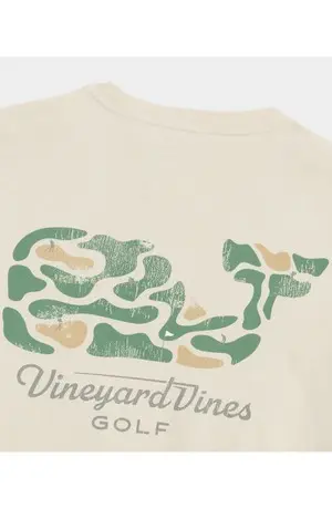 Vineyard Vines Golf Course Whale Graphic Pocket T-shirt
