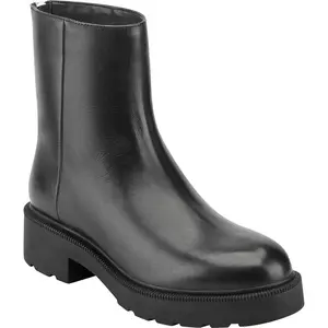 Marc Fisher Shylina Leather Bootie - Black