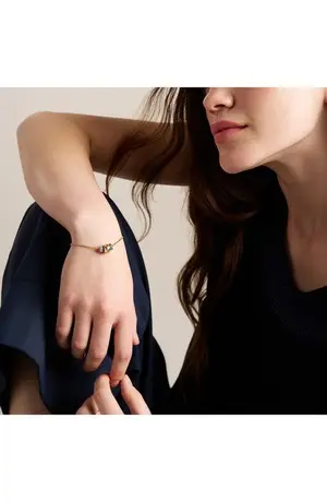Fossil Harlow Two Tone Station Bracelet
