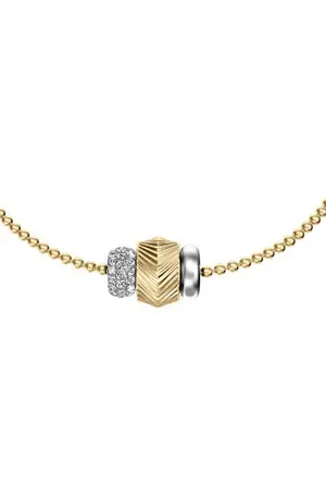 Fossil Harlow Two Tone Station Bracelet