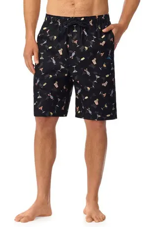Tommy Bahama Cotton Boxers - Blk/mult