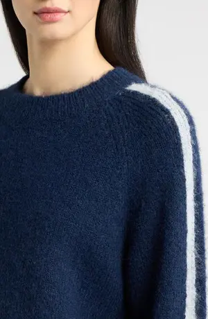 A.REN Noemie Side Stripe Sweater