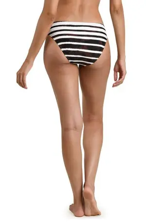 La Blanca Driftwood Stripe Hipster Bikini Bottoms