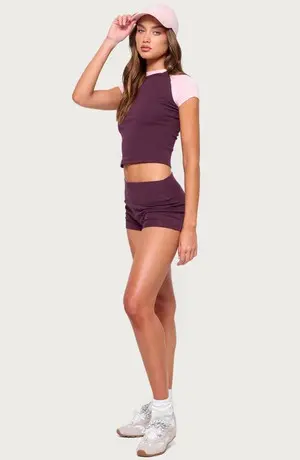 EDIKTED Anlie Micro Shorts