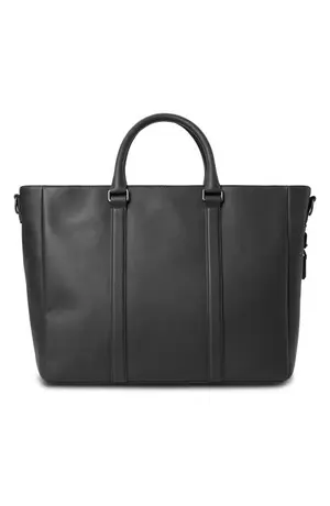 Shinola Runwell Leather Zip Briefcase