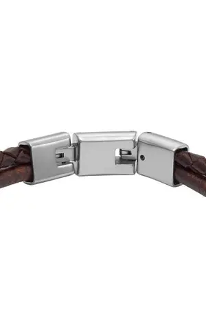 Fossil Machine Multi-strand Leather Bracelet