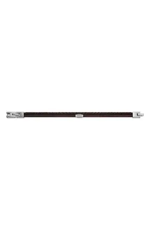 Fossil Machine Multi-strand Leather Bracelet