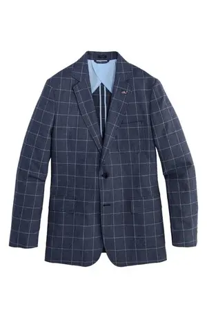 Vineyard Vines Schooner Windowpane Sport Coat