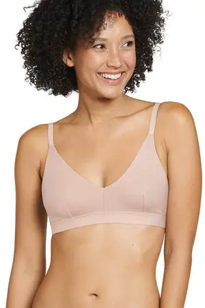 JOCKEY Organic Cotton Stretch Triangle Bralette - Light