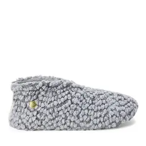 DEARFOAMS Unwind Slipper Sock Bootie Slippers - Sleet