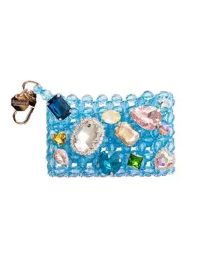 SUNSHINE SOCIETY Crown Jewels Cardholder - Blue