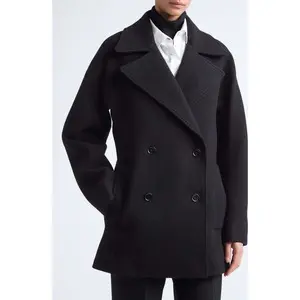 TOTEME Rounded Peacoat - Black