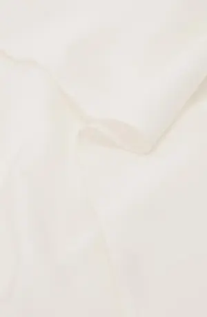 REISS Nyra Silk Blend Draped Cowl Neck Top
