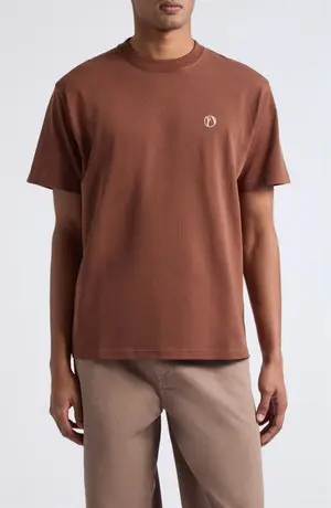 PALMES Ball Cotton T-shirt - Brown