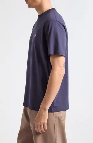 PALMES Ball Cotton T-shirt - Navy