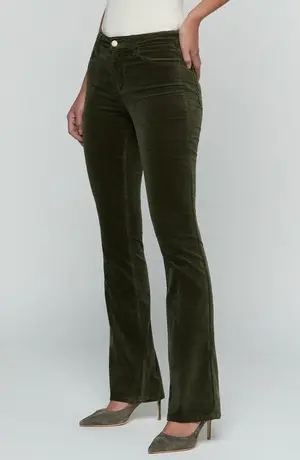 L'Agence Stevie High Waist Straight Leg Jeans