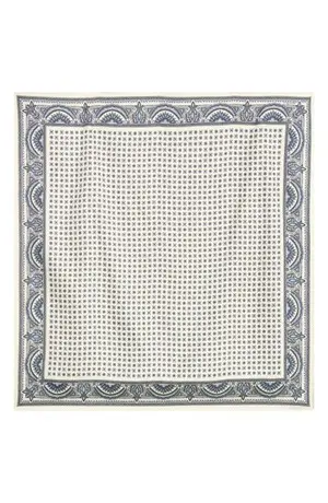 Veronica Beard Sava Silk Blend Scarf - Ecru Multi